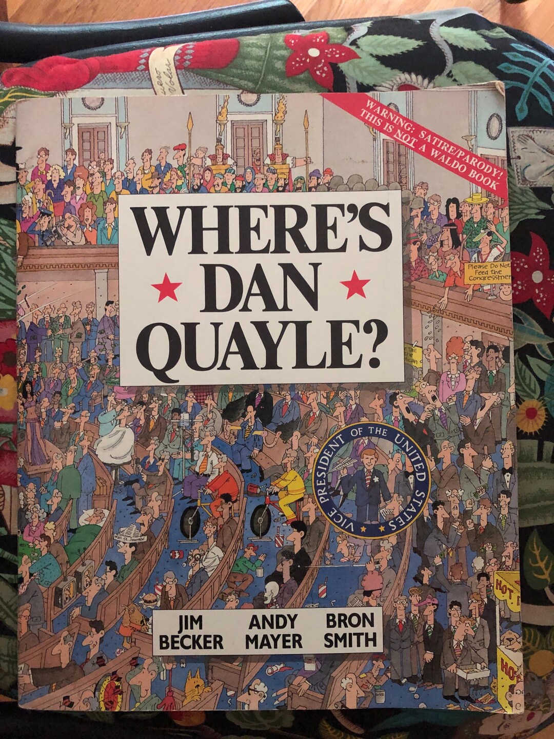 1991 Where’s Dan Quayle? Becker Mayer and Smith Collier Books - Etsy