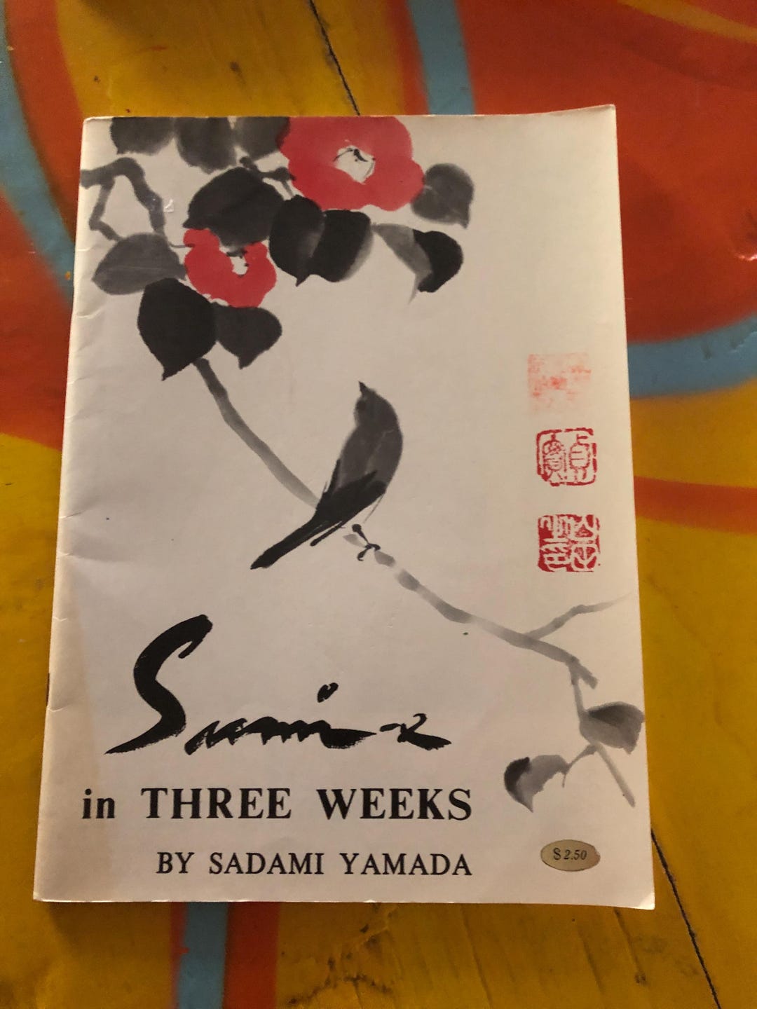 1964 Sumi-e in Three Weeks Sadami Yamada Japan Publications Trading ...