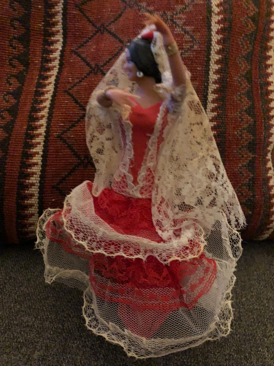 1970s 8 Inch Spanish Flamenco Doll - Etsy