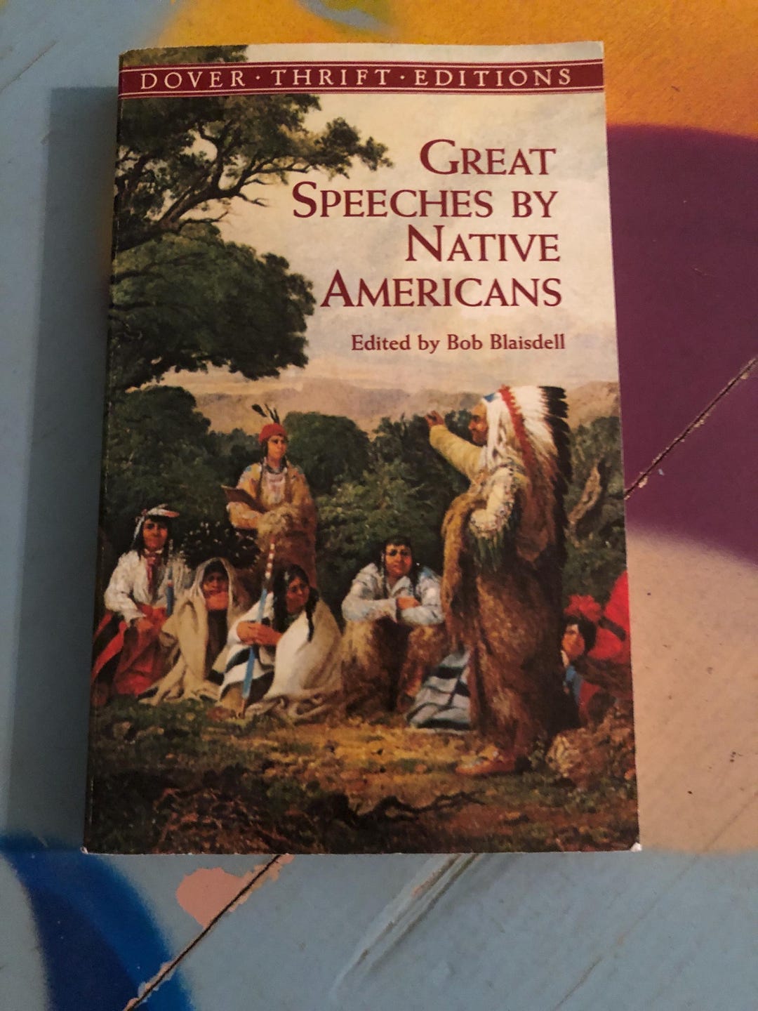 2000 Great Speeches by Native Americans Bob Blaisdell Dover - Etsy