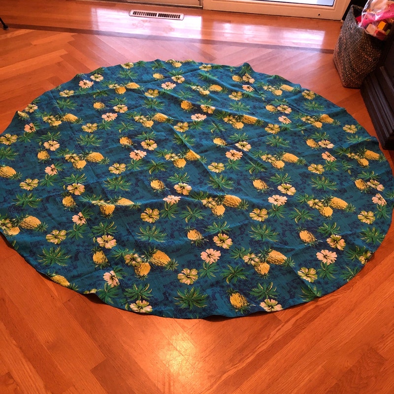 Pineapple Tablecloth - Etsy