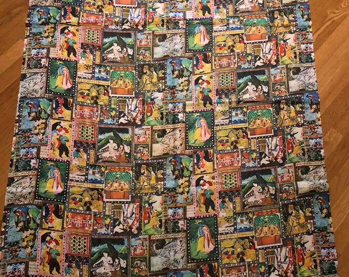Jade Classics Hoffman California Photo Tech Indian Motif Fabric - Etsy