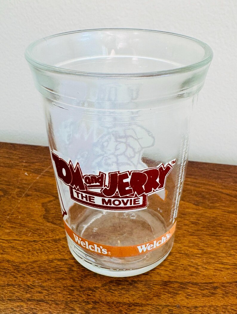 Vintage Welch’s Tom & Jerry the Movie Juice Glass - Etsy