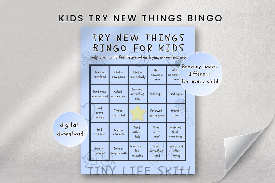 Confidence Building Bingo Game for Kids | Life Skills Activity (ages 4 ...