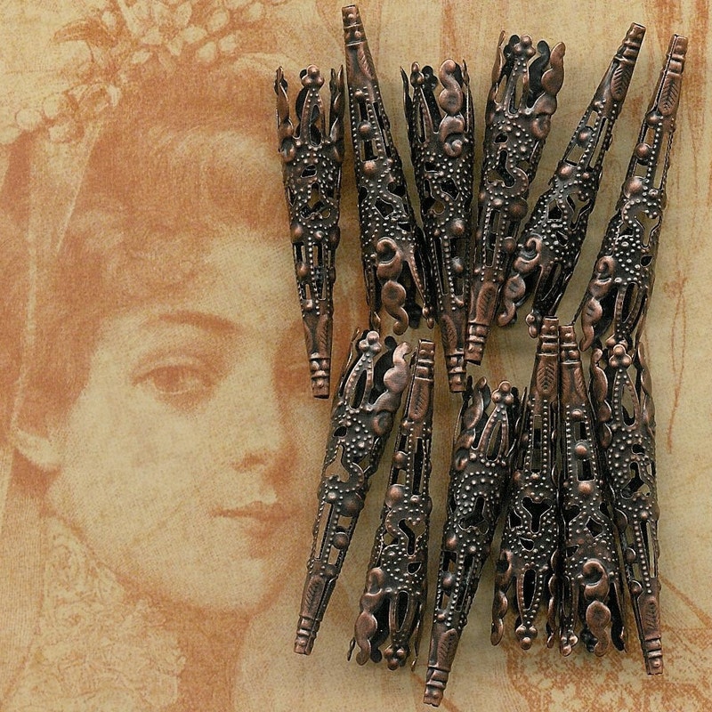 Copper Filigree - Etsy