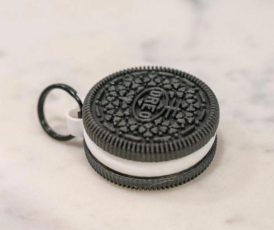 3D Printed Oreo Air Tag Case - Etsy