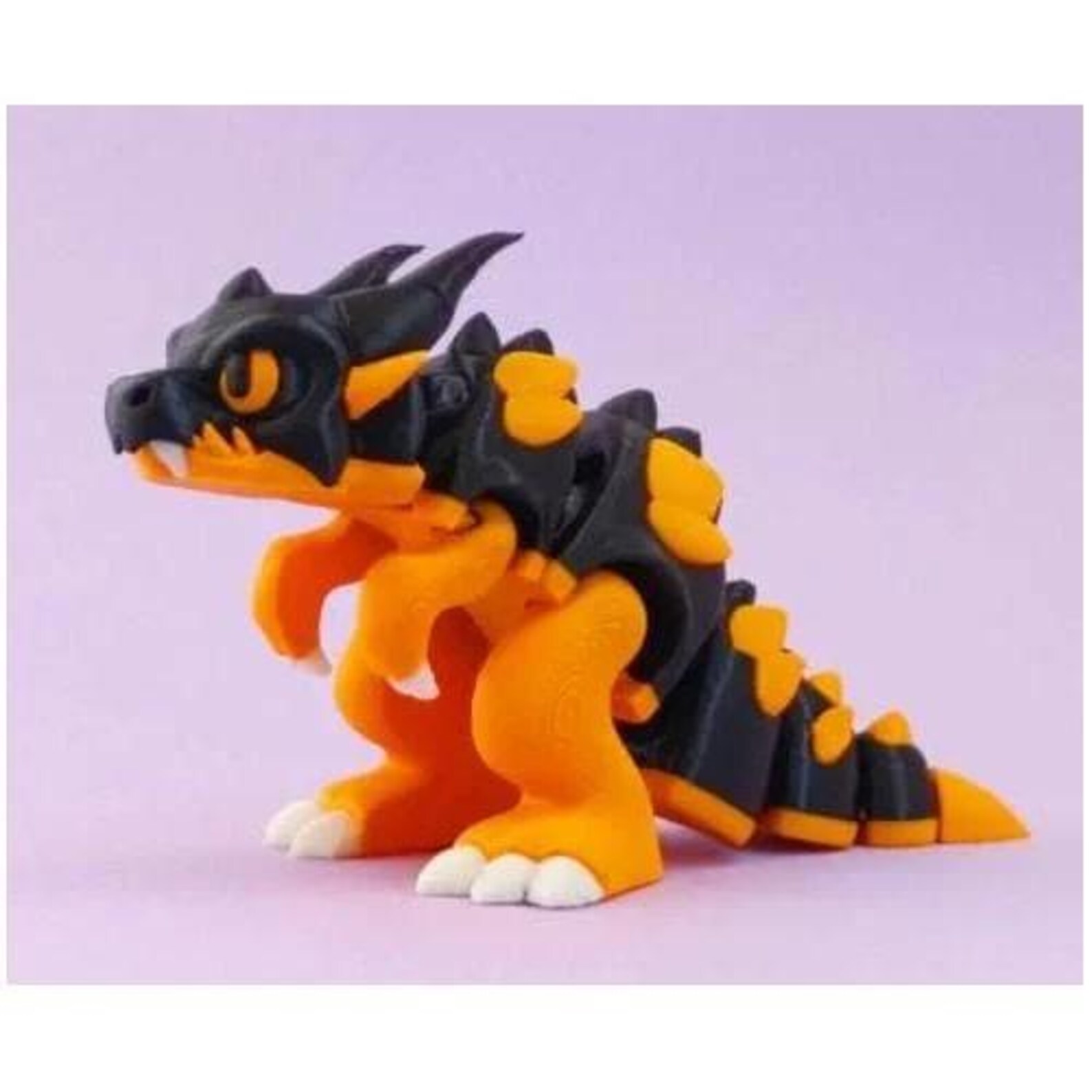 3D Printed Articulated T-rex Dragon - Etsy
