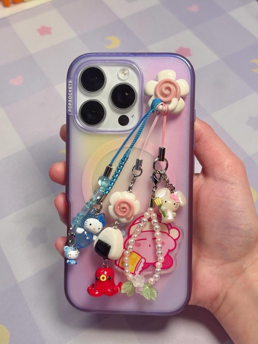Narutomaki Phone Charm, Handmade Polymer Clay Hook, Japanese Food ...