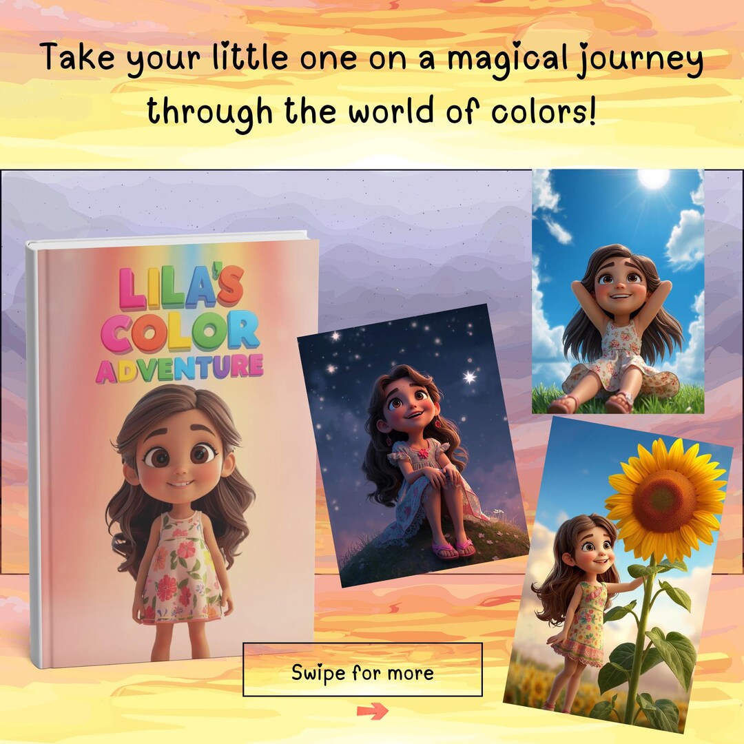 Lila’s Color Adventure – A Rainbow Storybook for Kids | Learn Colors ...