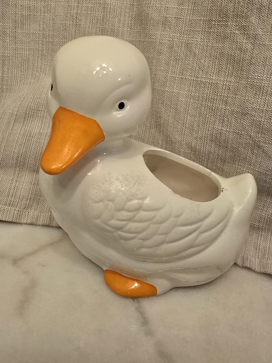 Vintage 1960s Ceramic Duck Decor - Etsy