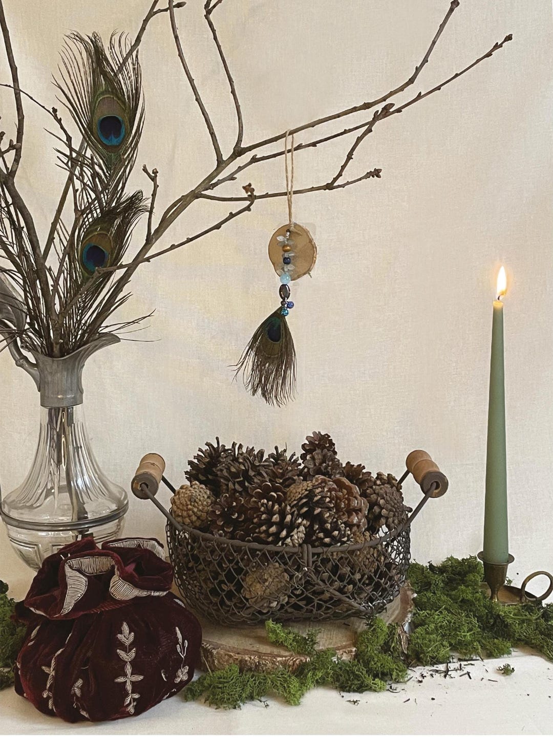 Decorative Garland – Festive Forest Collection, “enchanted Twigs ...
