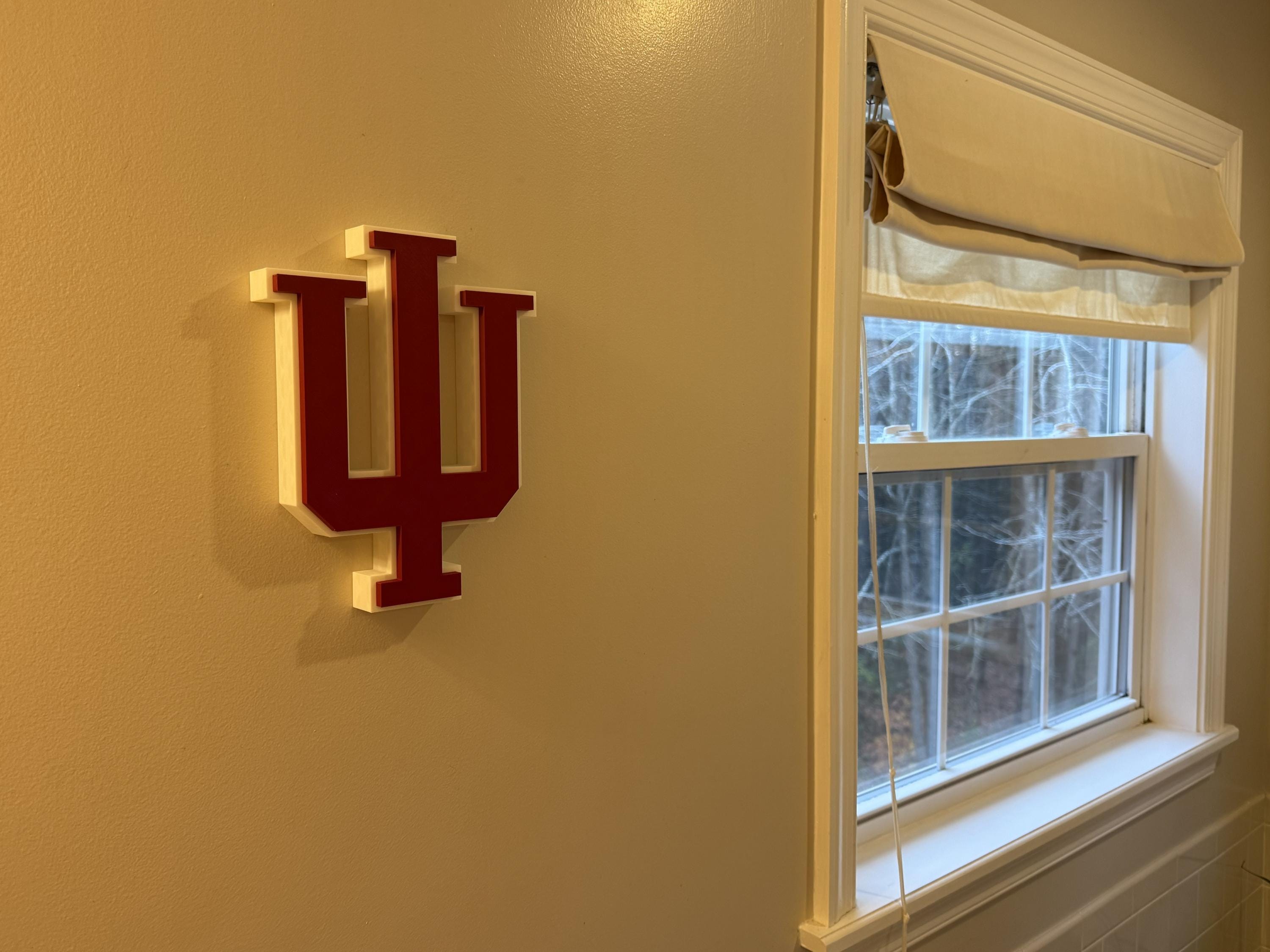 Indiana University Wall Decor IU Desk Art Hoosiers Gift for IU Alumni ...