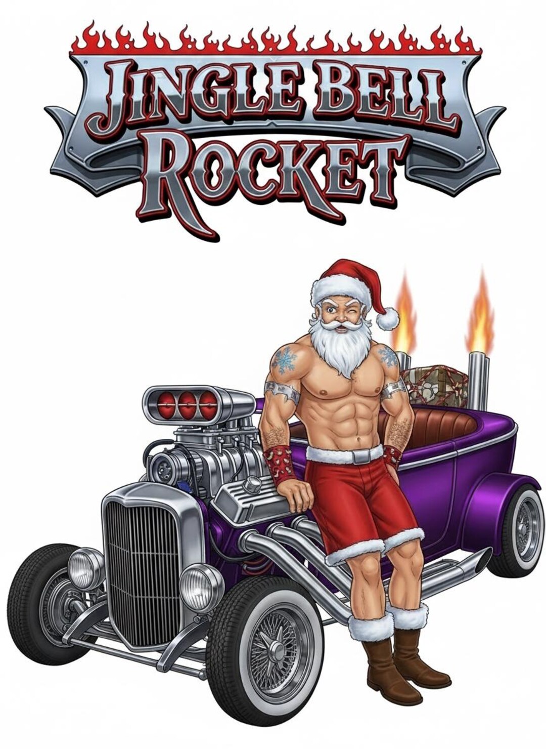 Christmas SANTA Lowrider DIGITAL DOWNLOAD File - Etsy
