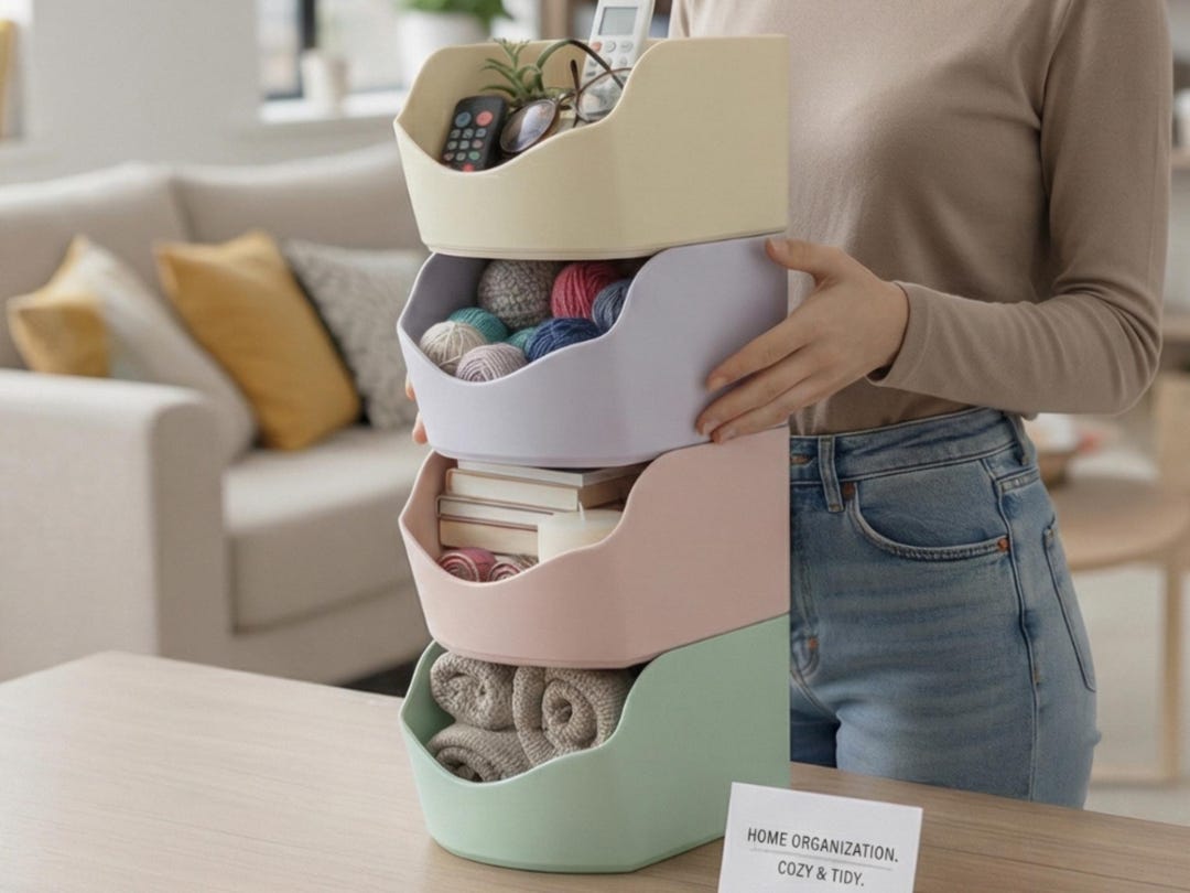 Stackable Modular Storage Bins for Kitchen Pantry Organization - Etsy