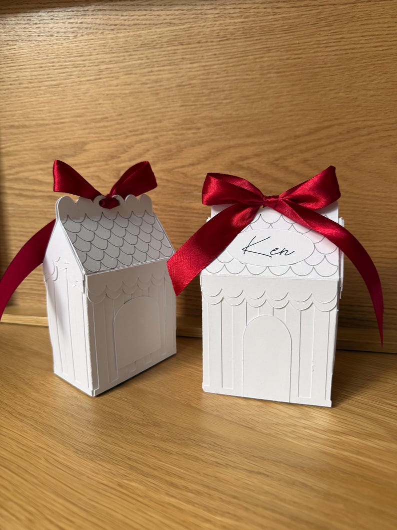 Card House Box, Paper Cottage, SVG Downloadable File, Make at Home With ...