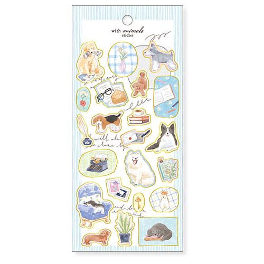 Mindwave | 1 Sticker Sheet | With Animals Collection | Dogs - Etsy