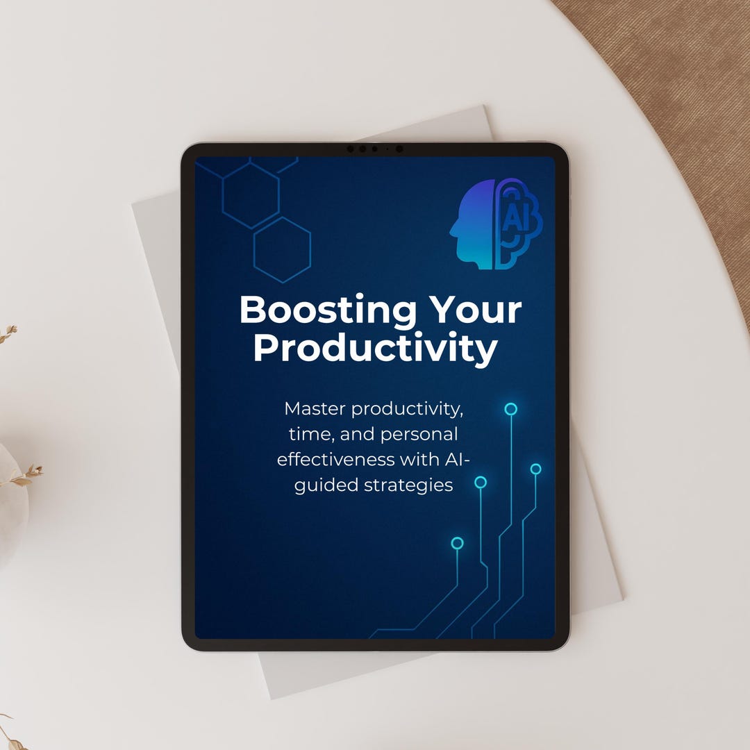 Workbook for Personal Productivity | Ai-powered Digital Planner ...