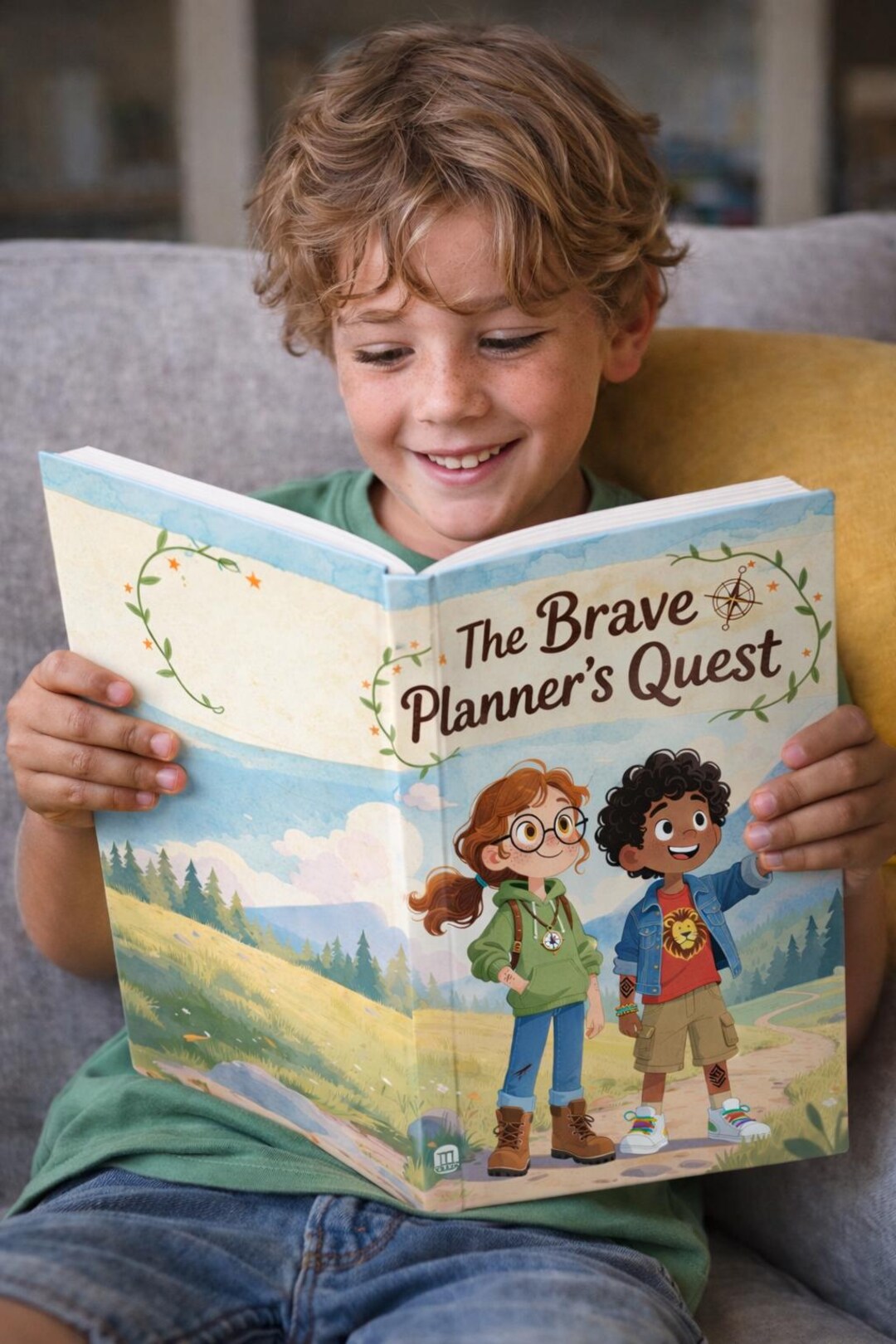 The Brave Planner's Quest- Children Storybook - Etsy