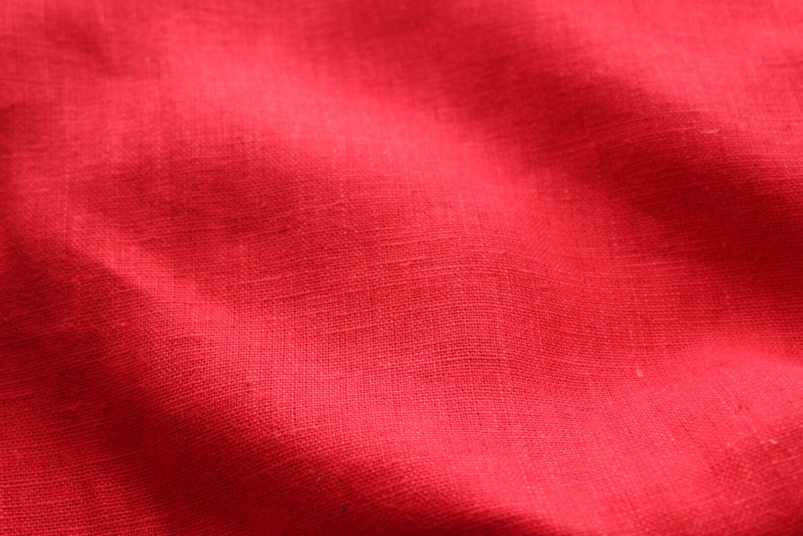 Red Linen Bag Canvas Tote Bag Red Color Linen Big Bag - Etsy
