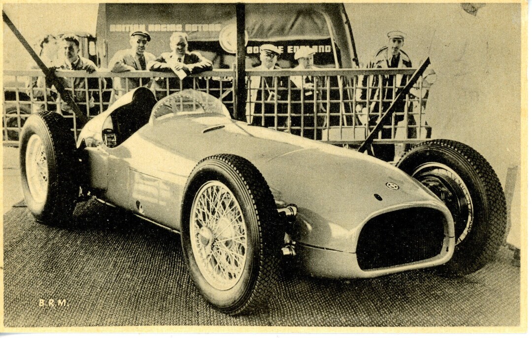1950s BRM Formula One Race Car RPPC Real Photo Postcard Grand Prix ...