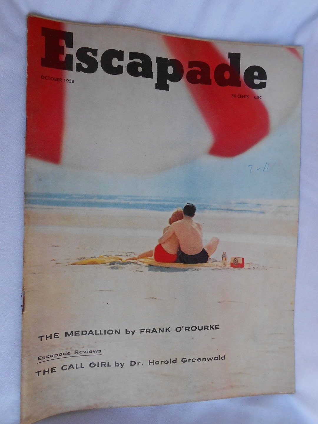 Mid Century Escapade Magazine Pin Up - Etsy