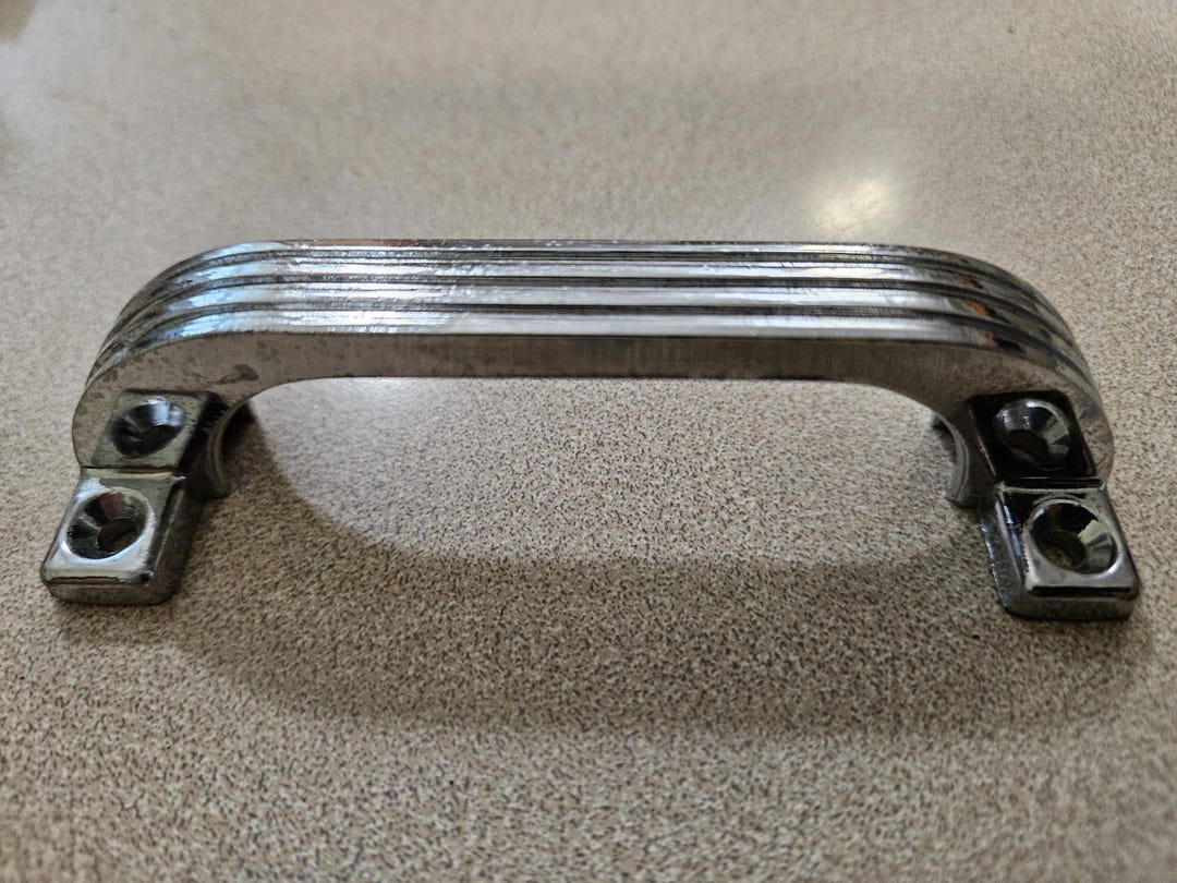 Mid Century Modern Chrome Drawer Pulls Handle Lot of 10 - Etsy