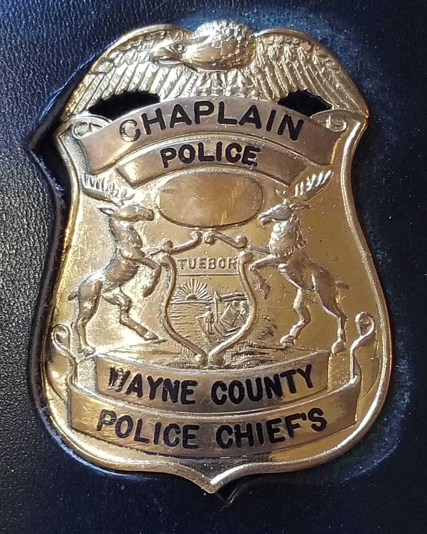 Police Chaplain Badges