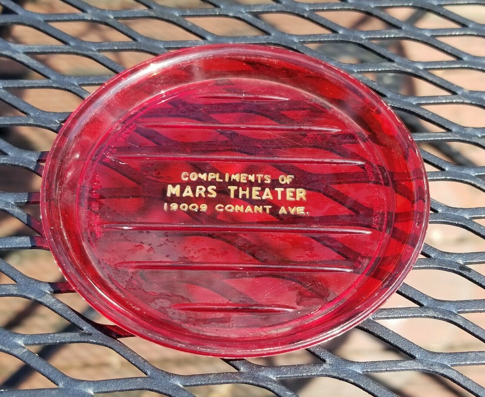 Vintage Mars Movie Theater Detroit Advertising Drink Coaster Lot of 19 ...