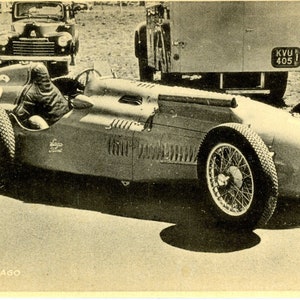 50s Talbot-lago Formula One Race Car RPPC Real Photo Postcard Grand ...