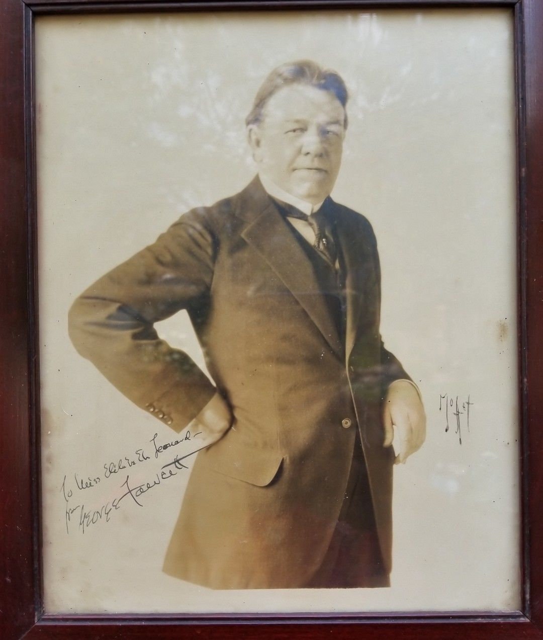 George Fawcett Signed Photo Autographed Silent Film Era - Etsy Nederland