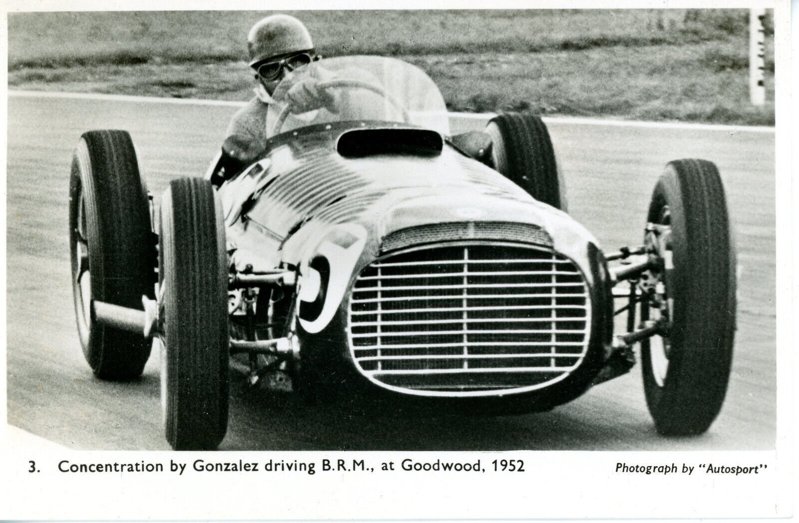 1950s BRM Goodwood Formula One Race Car RPPC Real Photo Postcard - Etsy
