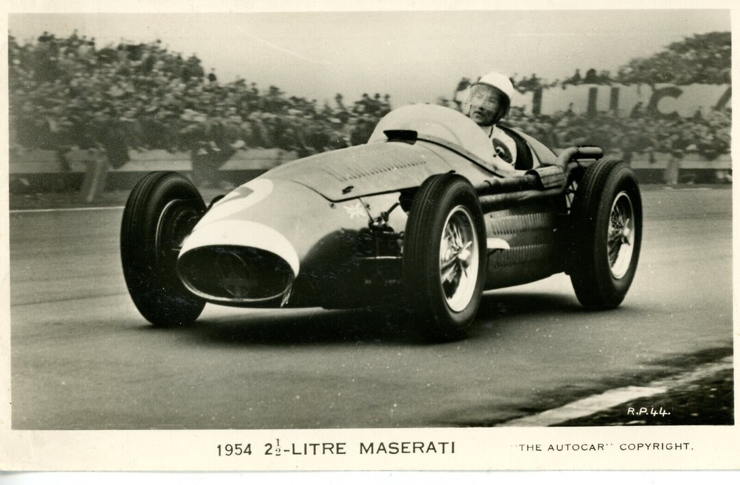 1950s Maserati Formula One Race Car RPPC Real Photo Postcard - Etsy