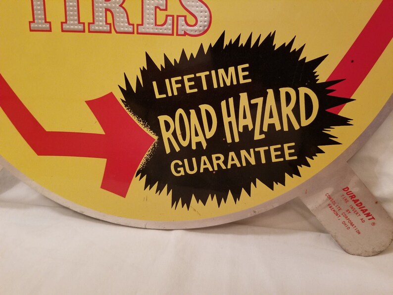 Vintage Corduroy Tires Corduroy Rubber Co. Tire Insert Sign - Etsy