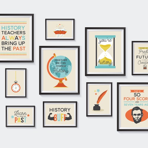 History Definition Printable Wall Art History Teacher - Etsy