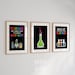 Science Classroom Poster Set, Printable Gallery Wall Art, Funny Stem ...
