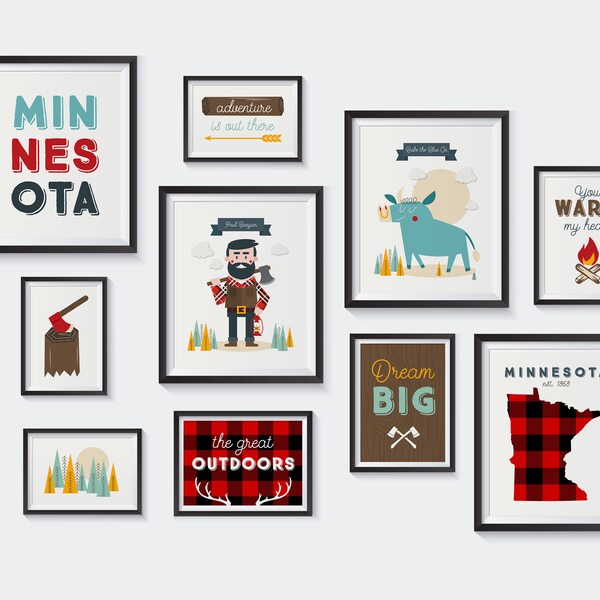 Paul Bunyan - Etsy