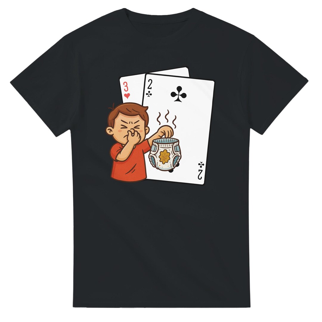 Funny Poker Dirty Diaper Hand T-shirt – Gag Gift for Game Night - Etsy