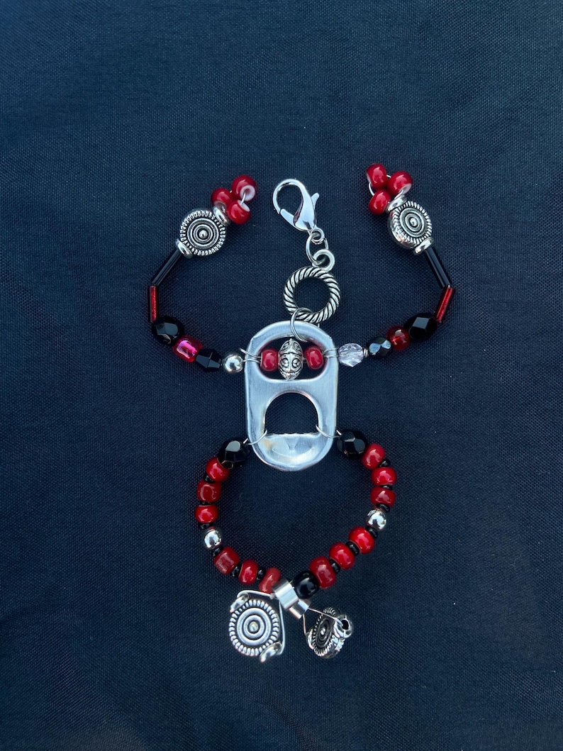 Soda Tab Buddies!! Handmade Reporposed Trash Art Keychain Made With Pop ...