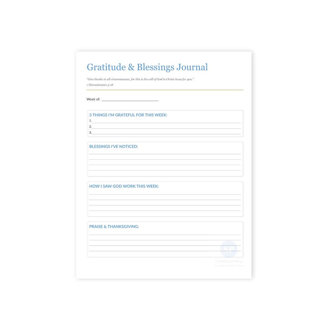 Faith Journal Bundle Printable PDF | Complete Christian Planner Set ...