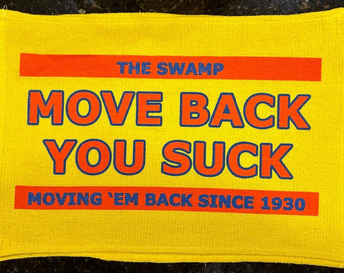 Florida Gators - Move Back You Suck Rally Towel - Etsy
