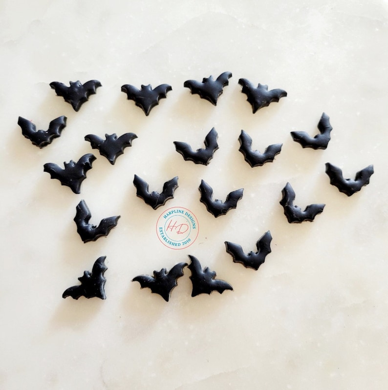 Mini Faux Bats/flying/two Sizes/halloween - Etsy