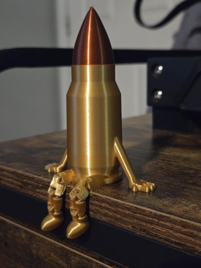 3D Printed Rifle Bullet Buddy - Etsy
