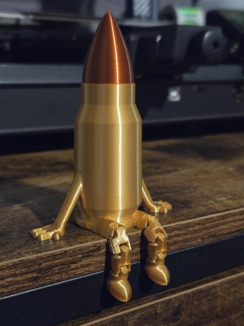 3D Printed Rifle Bullet Buddy - Etsy