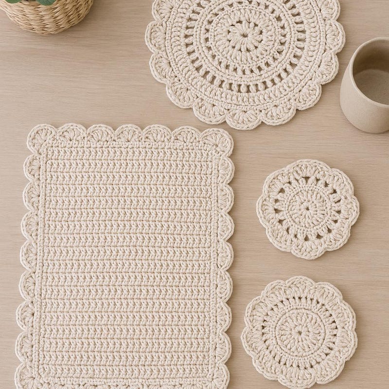 Modern Crochet Runner - Etsy UK
