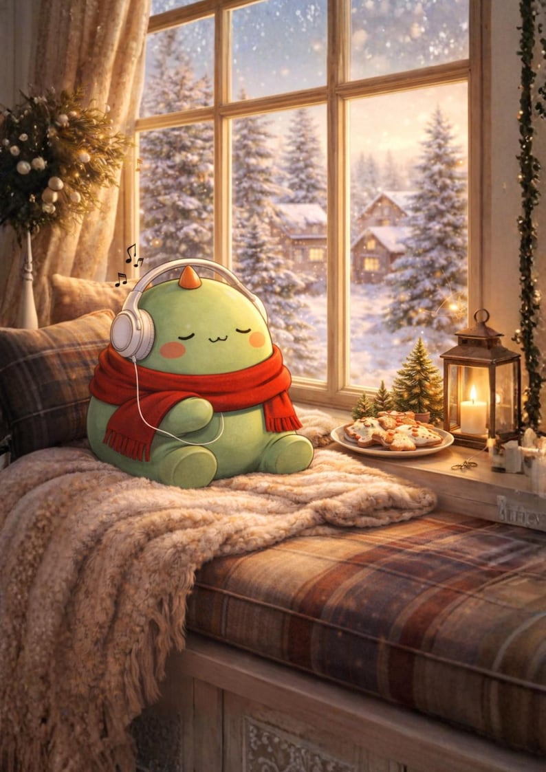 Cozy Christmas Lock Screen Wallpaper | Jelly Christmas Phone Background ...