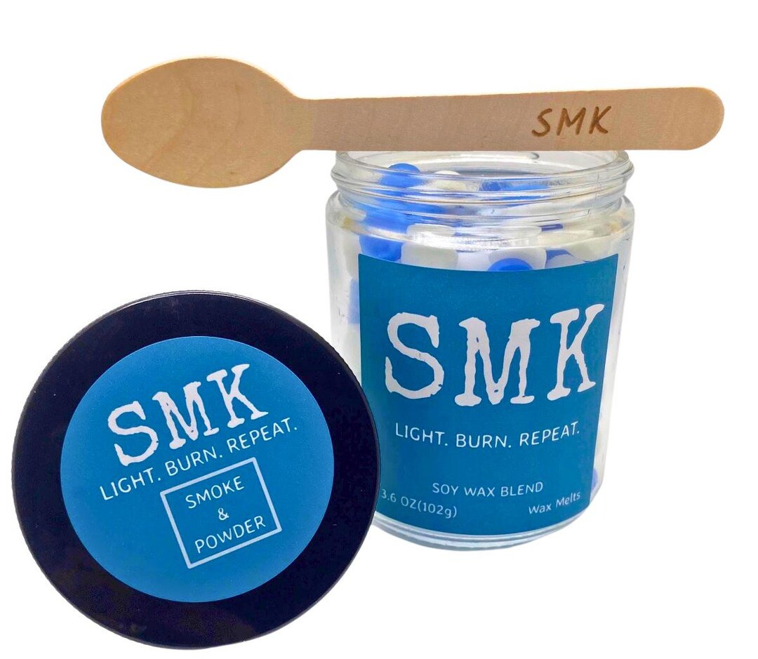 Smoke & Powder -SMK Signature Candle Wax Melts - Etsy