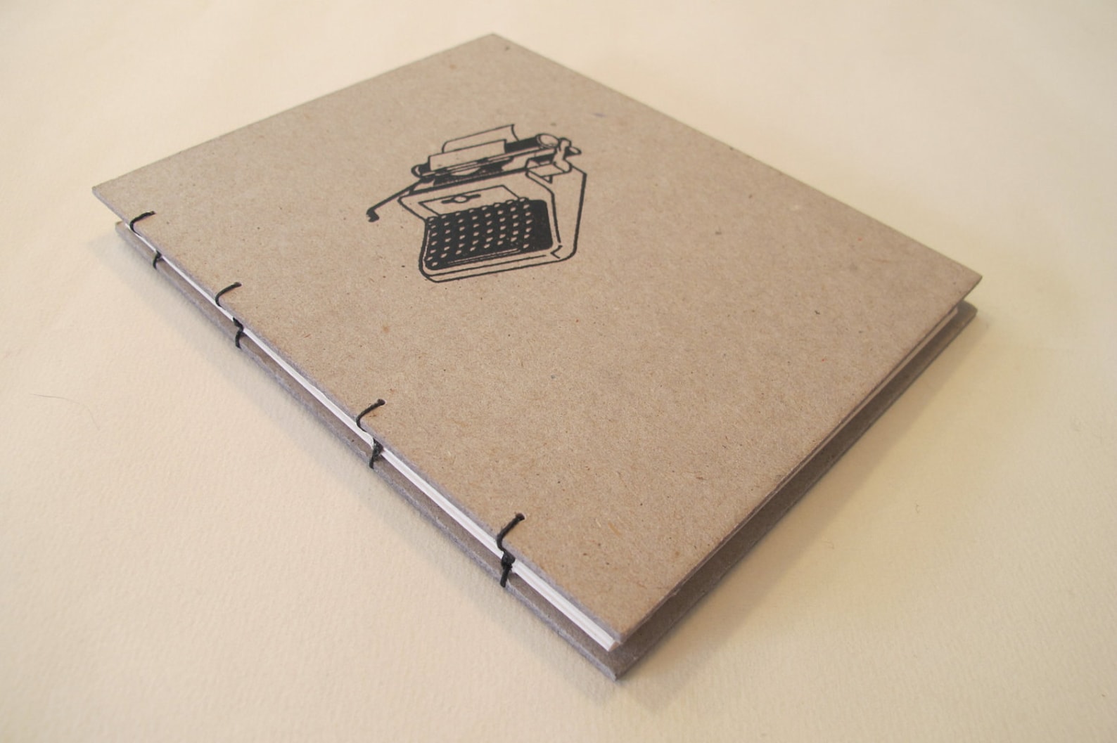 Typewriter Handmade Journal Notebook: Hardbound Coptic Small Book - Etsy