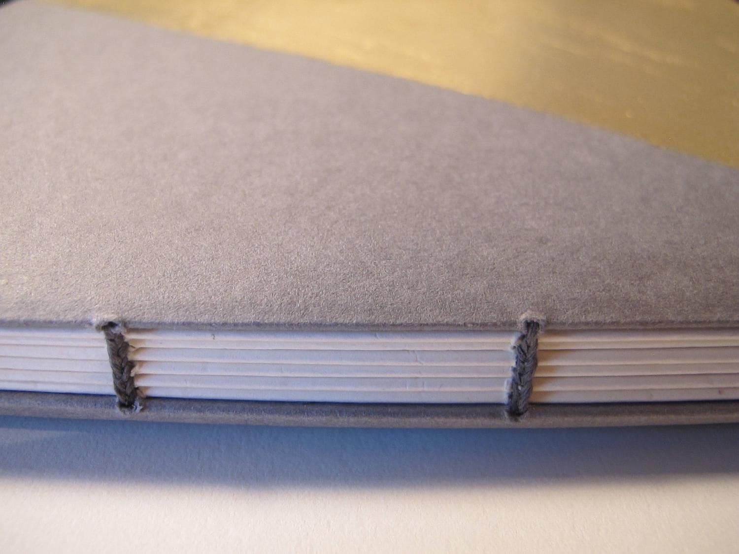 Grey and Gold Journal Notebook: Gold Metallic Modern Art Deco Handmade ...