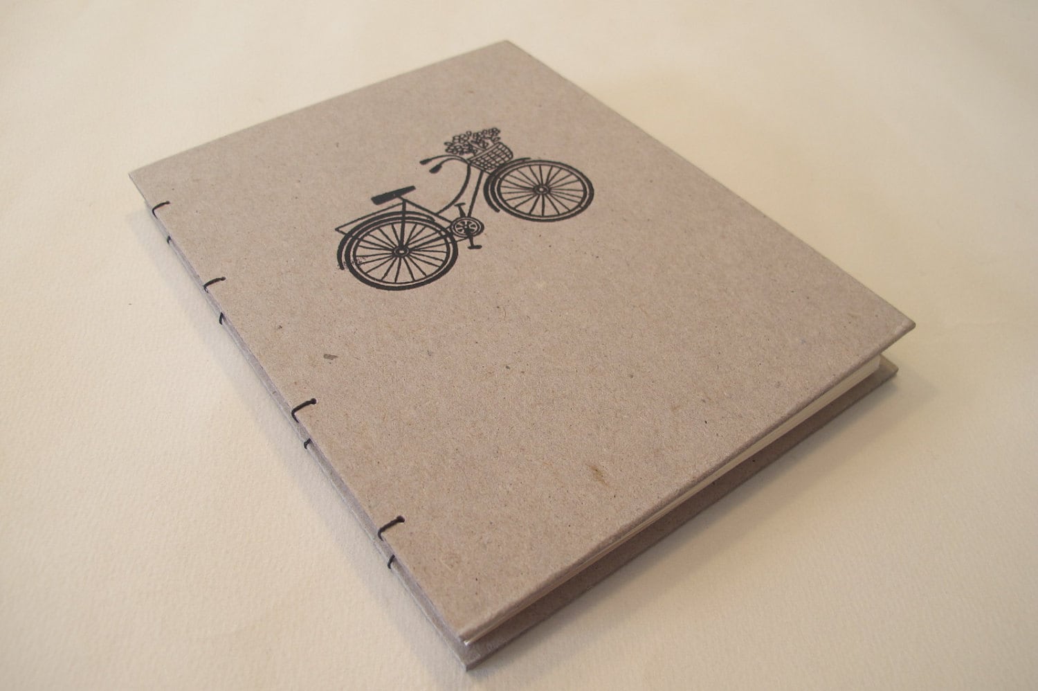 Bicycle Small Notebook Journal: Bike Hardbound Coptic Handmade Book - Etsy