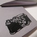 Camera Pocket Notebooks: Set of Two Grey and Black Embossed Small ...